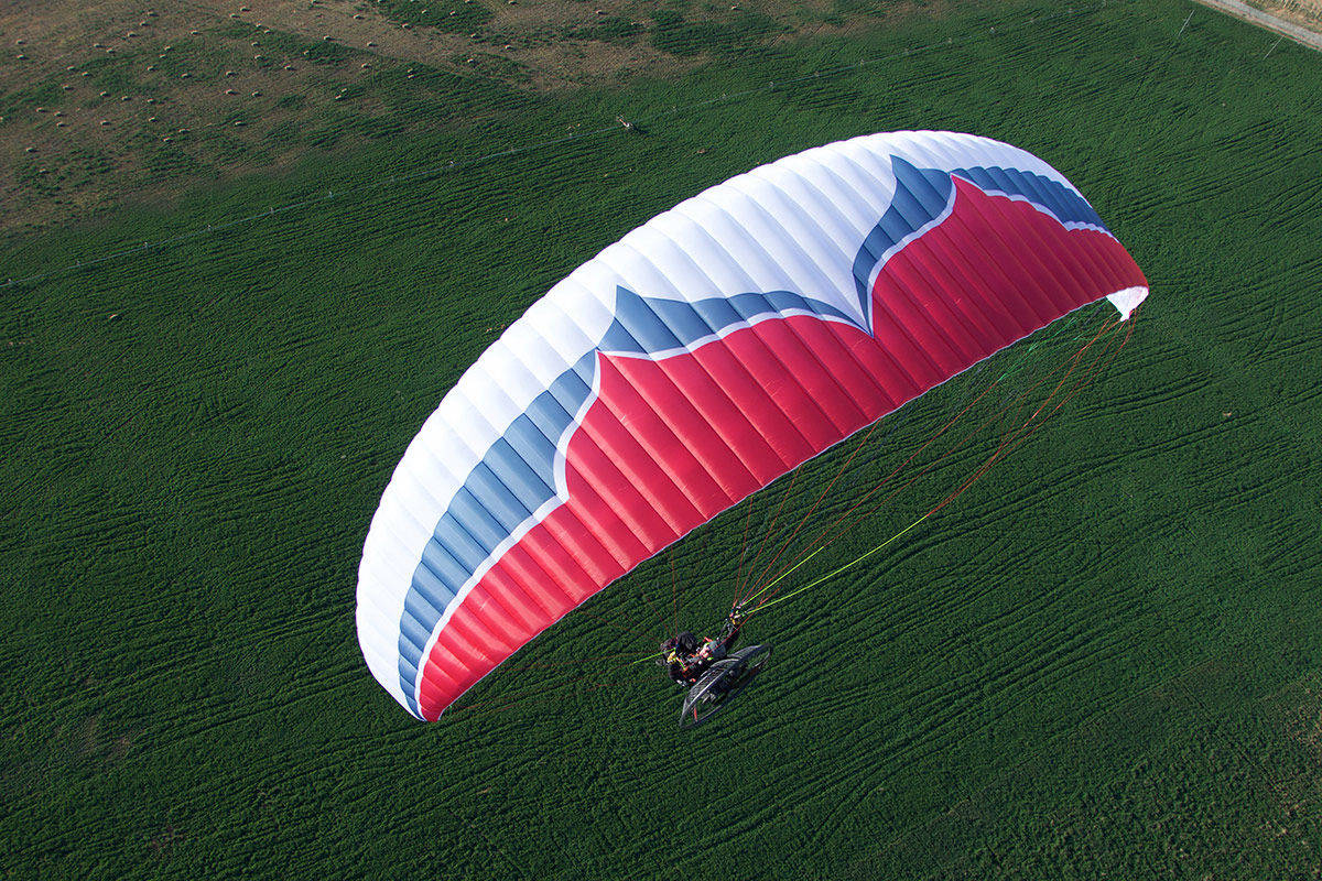 Ozone Spyder Paraglider - BlackHawk Paramotors USA
